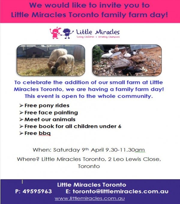 Little Miracles — Toronto Farm Open Day | by Little Miracles | Medium