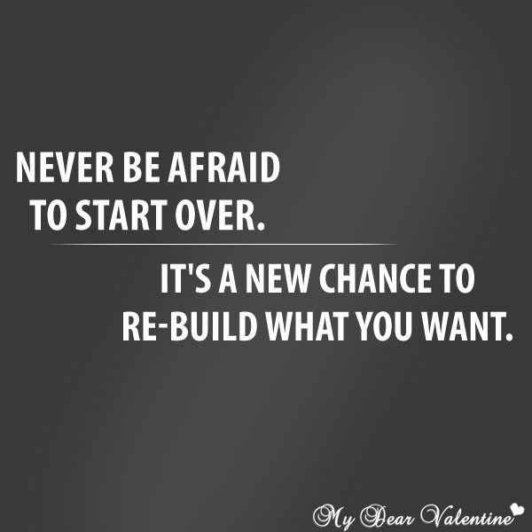 Starting over. Starting over | by Nats writes… | Medium