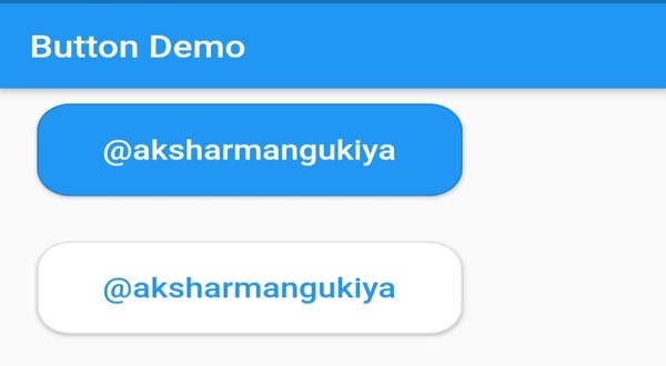 Flutter -How to Create Buttons with Different Styles in Flutter- Akshar ...