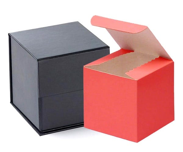 Custom Cube Packaging Boxes - Custom Cigarette Boxes - Medium