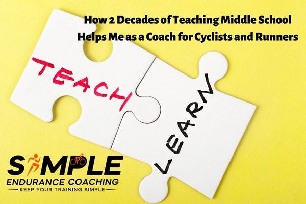 How Lessons from Teaching Middle School Help Me Coach Endurance ...