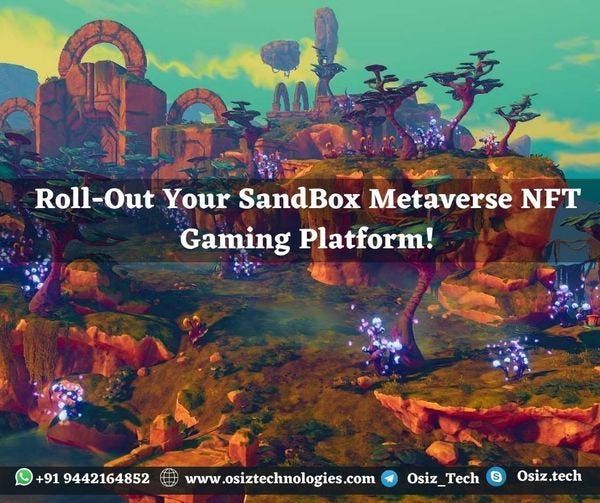 Sandbox clone script- To launch 3D Metaverse Gaming Platform | by bajeela aluin | Medium