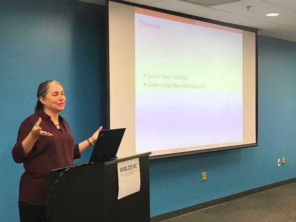 Demystifying Data Science. Over 50 WiMLDS NC members enjoyed the… | by Funda Gunes | Medium