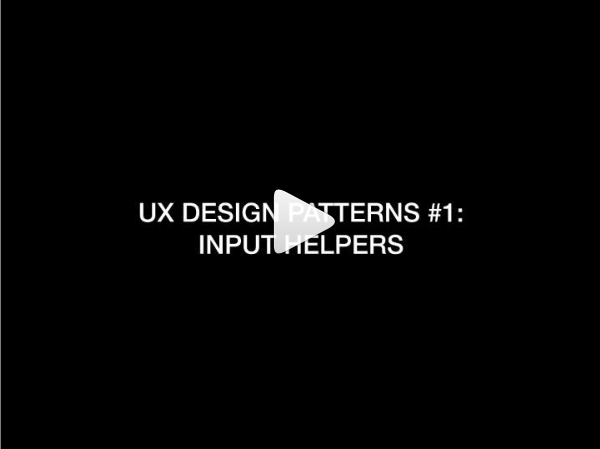 Redd’s UX Design Patterns #1: Input Helpers | by Redd XF | Medium