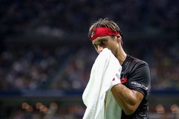 El último Grande de David Ferrer. Empuñó su primera raqueta con tan ...