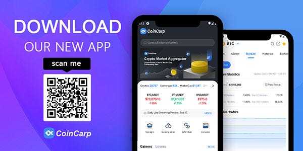 New Launched of CoinCarp App! - Coincarp.com - Medium