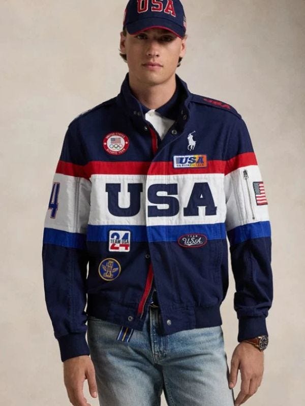 The Team USA Flagbearer Jacket embodies the spirit and pride of ...