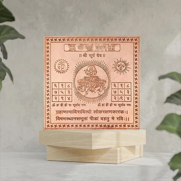 Original Surya Yantra. A “Premium Quality Shri Surya Yantra”… | by ...