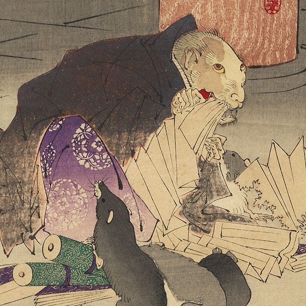 Ancient Rat Token — ART鉄鼠. …Tesso (鉄鼠) is a Japanese yōkai related ...