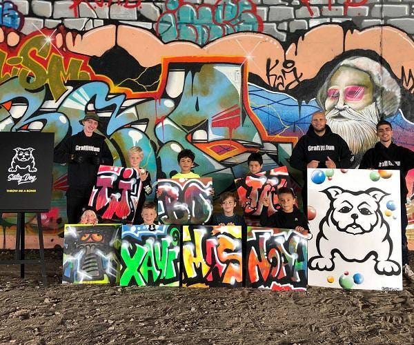 Graffiti Kinderfeestje - Graffiti Fun - Medium