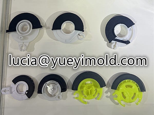 2 component shift knob retainer mold - YUEYI Mold -China 2k mold maker ...