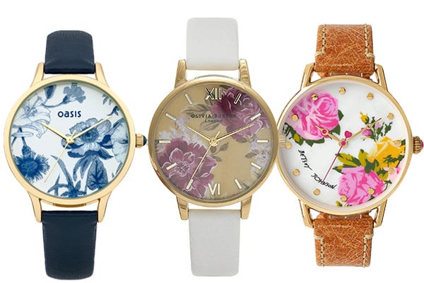 6 Floral Faced Watches We Prefer to the Apple Watch | by Why Not ...