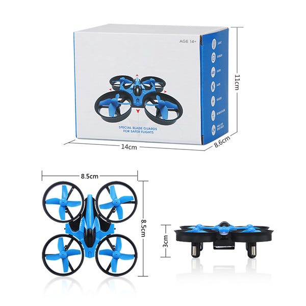 TTF M1 RC Mini Drone Quadcopter. Light-integral-streamline fuselage ...