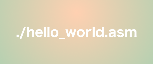 ‘Hello World’ Assembly Program on macOS Mojave | by Thisura Dodangoda ...