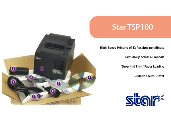 Star TSP100, TSP143iieco Thermal Receipt Printer — Tilldirect.com | by ...