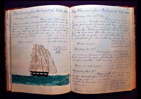 All Captains Worth Their Salt Keep a Journal. | by Thomas Daly | Medium