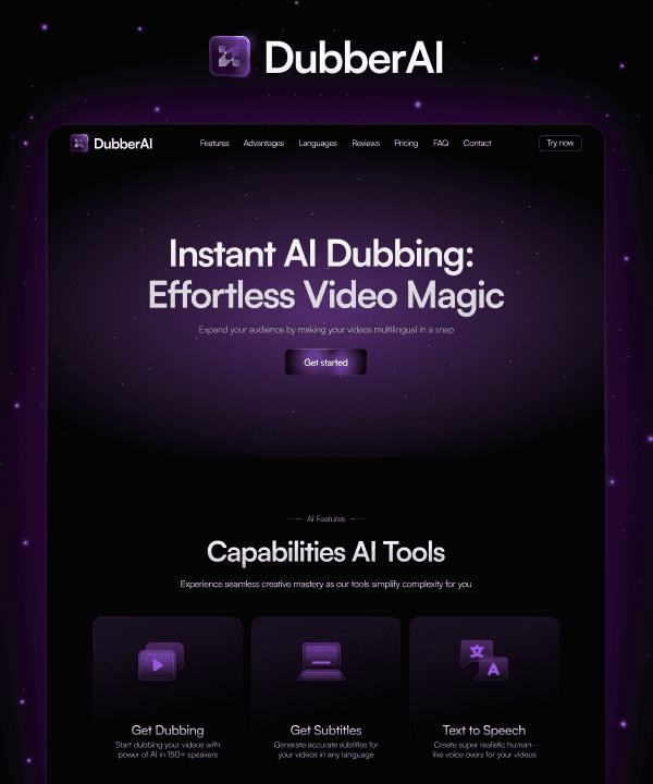23 AI Startup Website Examples. Explore the cosmos of AI and web3 with ...