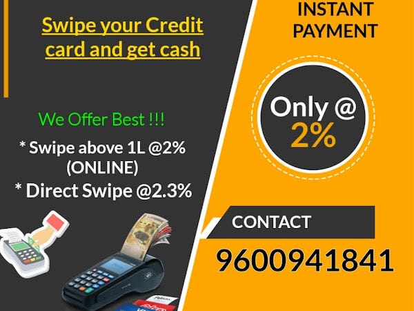Tirupur Credit Card Swipe - Spotcash - Medium