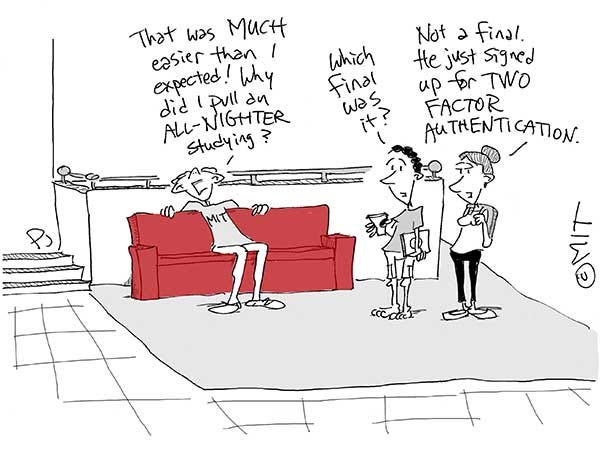 Signing up for 2FA isn’t that hard [CARTOON] | by Phil Johnson | Medium