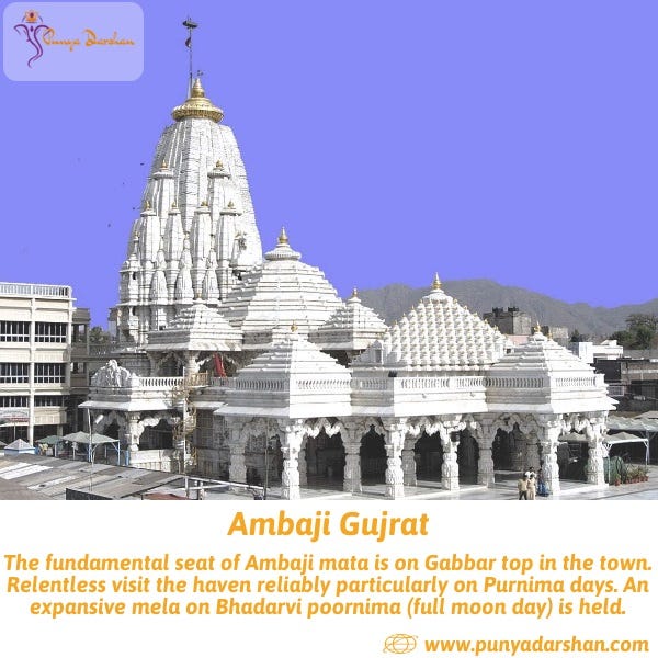 Visit Ambaji temple best place in Gujrat | by Punyadarshan Official ...