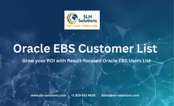 Trusted : Oracle EBS Customer List | by SLN Solutions | Apr, 2024 | Medium