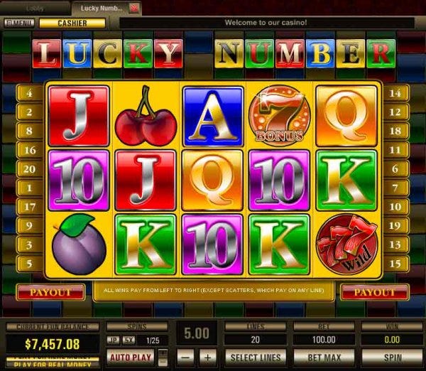 Lucky Number Slot Online Pragmatic Play - avokado - Medium
