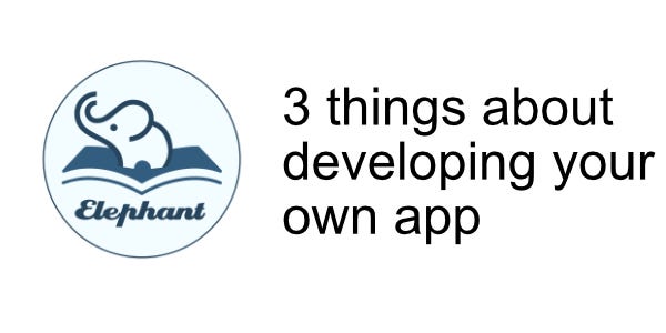 3 things I learned developing my own app | by Bernhard Eisvogel | Medium