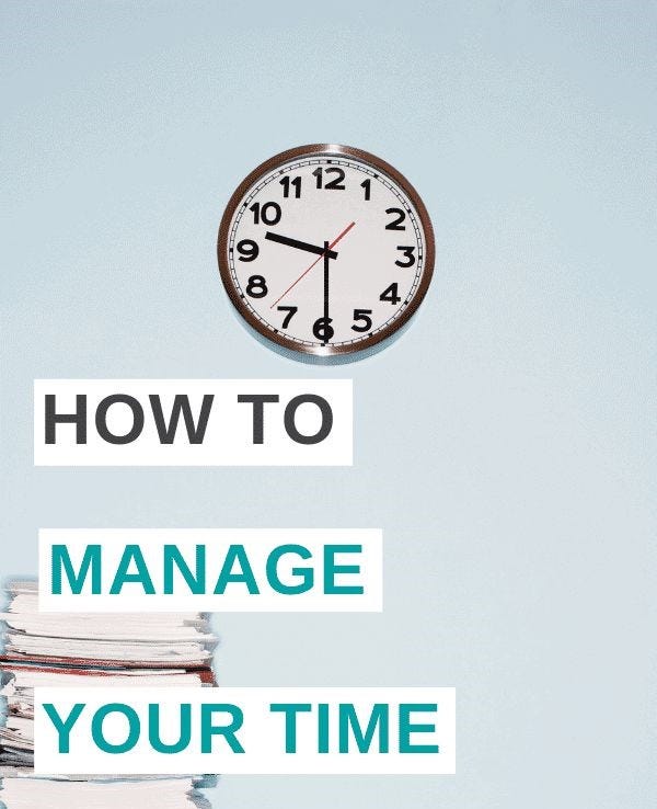 TOP 7 TIPS FOR TIME-MANAGEMENT:-. Make plans: Try to plan everything ...