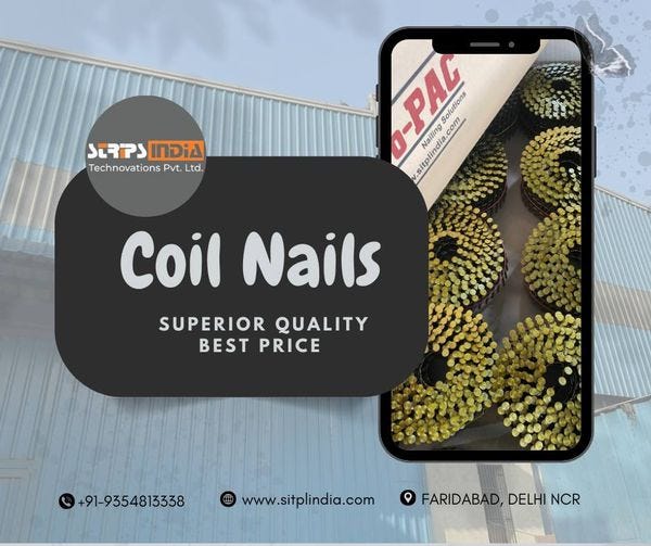 Leading Coil Nails Manufacturer: Strips India - Stripsindia - Medium
