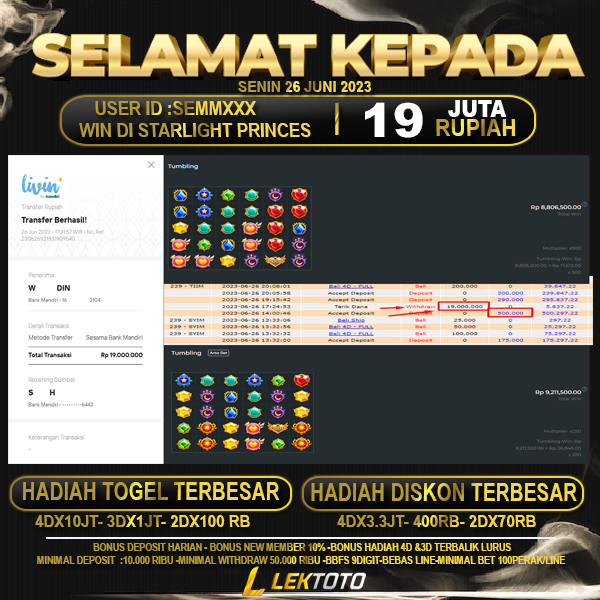 TENTANG LEKTOTO SITUS GACOR 2023. LEKTOTO merupakan situs judi online ...