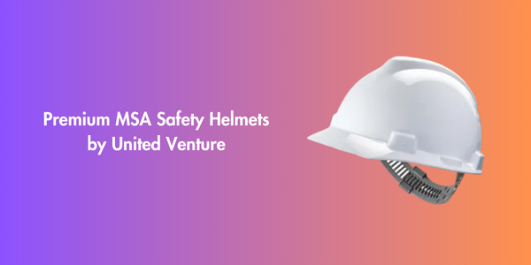 Premium MSA Safety Helmets by United Venture - United Ventures - Medium