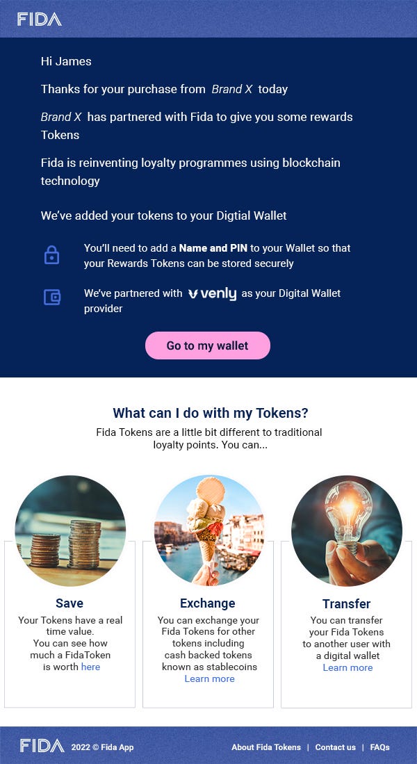 Coras Launches FIDA For Brands To Issue Their Own Loyalty Tokens | by Fida | Medium