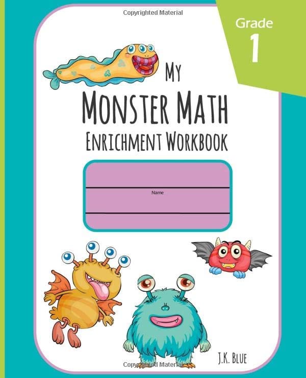 [DOWNLOAD]-Monster Math: Grade 1 Enrichment Workbooks Encourage Young ...