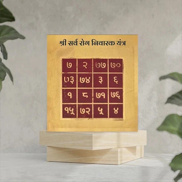 Sarv Rog Niwaran Yantra - Divyakinra Task Robots - Medium