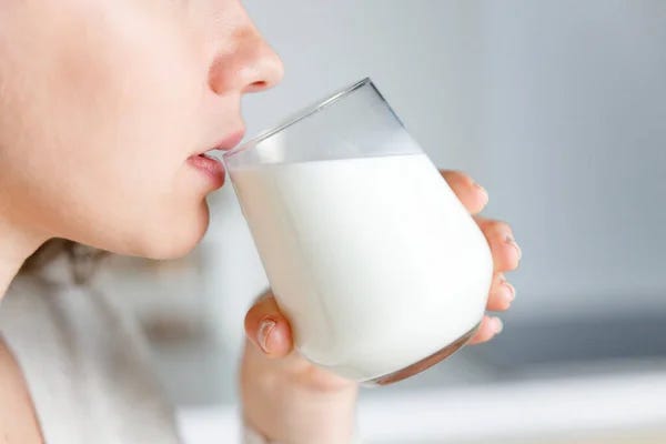Milk is a nutrient-rich liquid produced by the mammary glands of ...