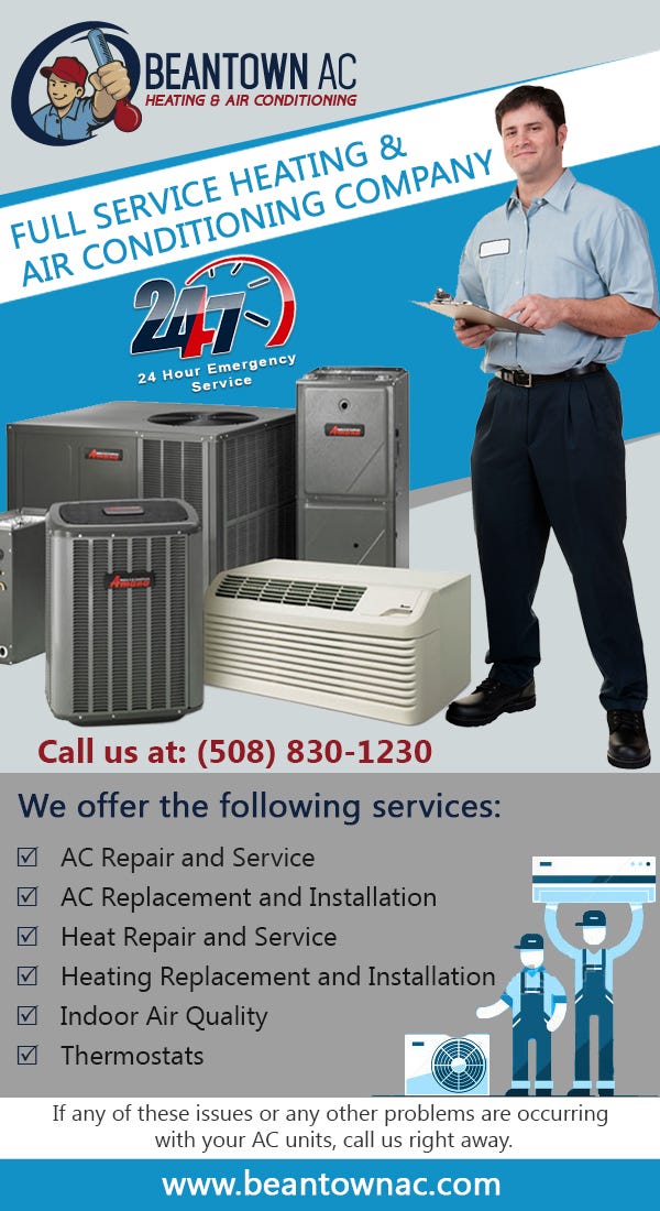 Repair Your AC. If your AC produces quaint noise or… | by Beantown AC ...