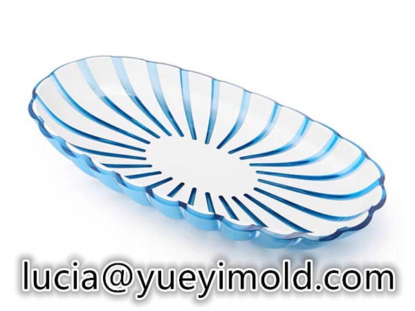 two color dinner plates mold - YUEYI Mold -China 2k mold maker - Medium
