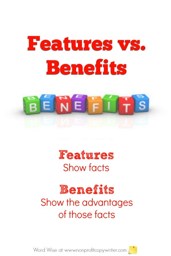 Is It a Feature or a Benefit? Take the Quiz | by Kathy Widenhouse ...