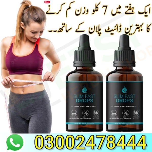 Slim Fast Drops In Peshawar — Order Now — 03002478444 | by Official ...