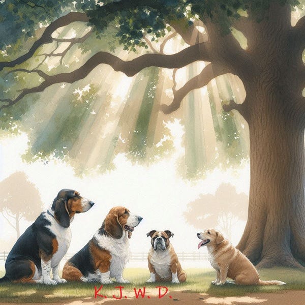 Philosophical Puppies. Four Dogs, Deep Thoughts | by Kevin J. W ...