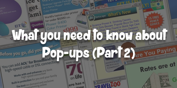 What you need to know about Pop-ups (Part 2) | by MailNinja Jennie | Medium