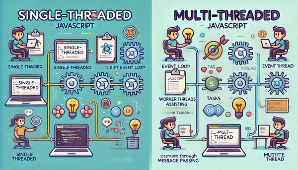 Understanding Single-Threaded and Multi-Threaded in JavaScript | by ... Understanding Single-Threaded and Multi-Threaded in JavaScript | by ...