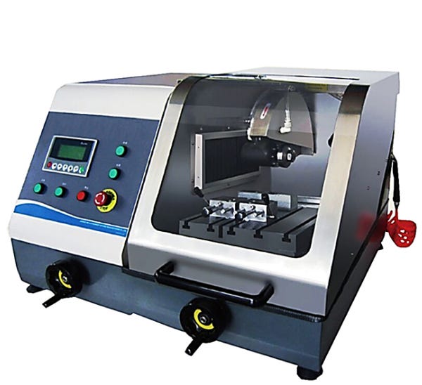 Manual/Automatic Abrasive Cut Off Machine - hsmle india - Medium