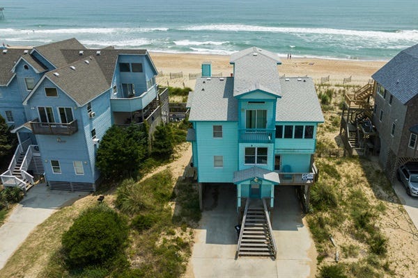 Top Outer Banks Vacation Rentals Oceanfront with Pool - Hatteras Island ...