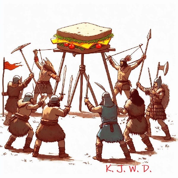 The Holy War Of Sandwiches. The Absurdity of Belief With A Taste of ...