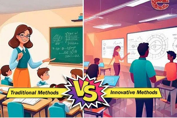 Traditional VS Innovative Teaching Methods | Which is the better method? | by Wiser Read | Oct ...
