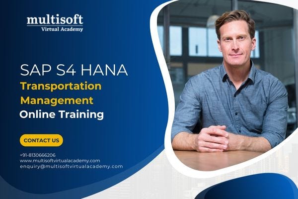SAP S4 HANA Transportation Management (TM) 1909 Online Training - Multisoft Virtual Academy - Medium