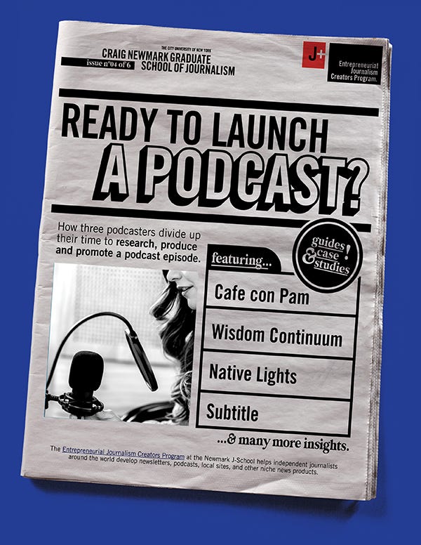 How three podcasters divide up their time to research, produce and ...