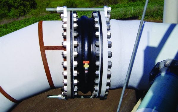 Bolting up to expansion joints with control rods. See more… - Proco ...