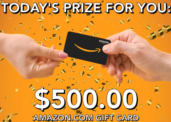 $500 Amazon Gift Card! - Apon Saha - Medium
